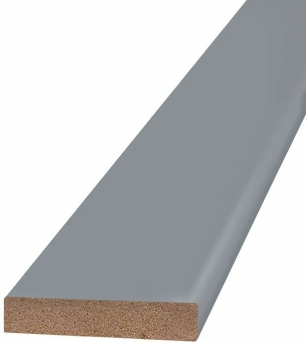 Олови наличник крашеный 2150х58х8мм Серый
