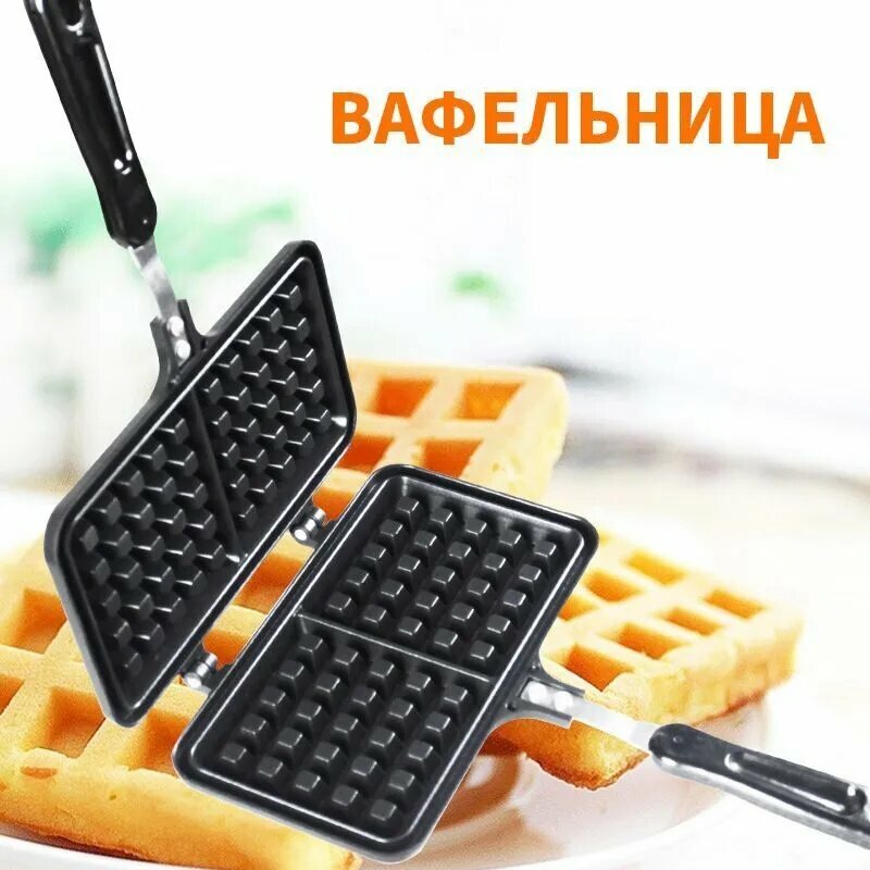 Вафельница MB00040, черный