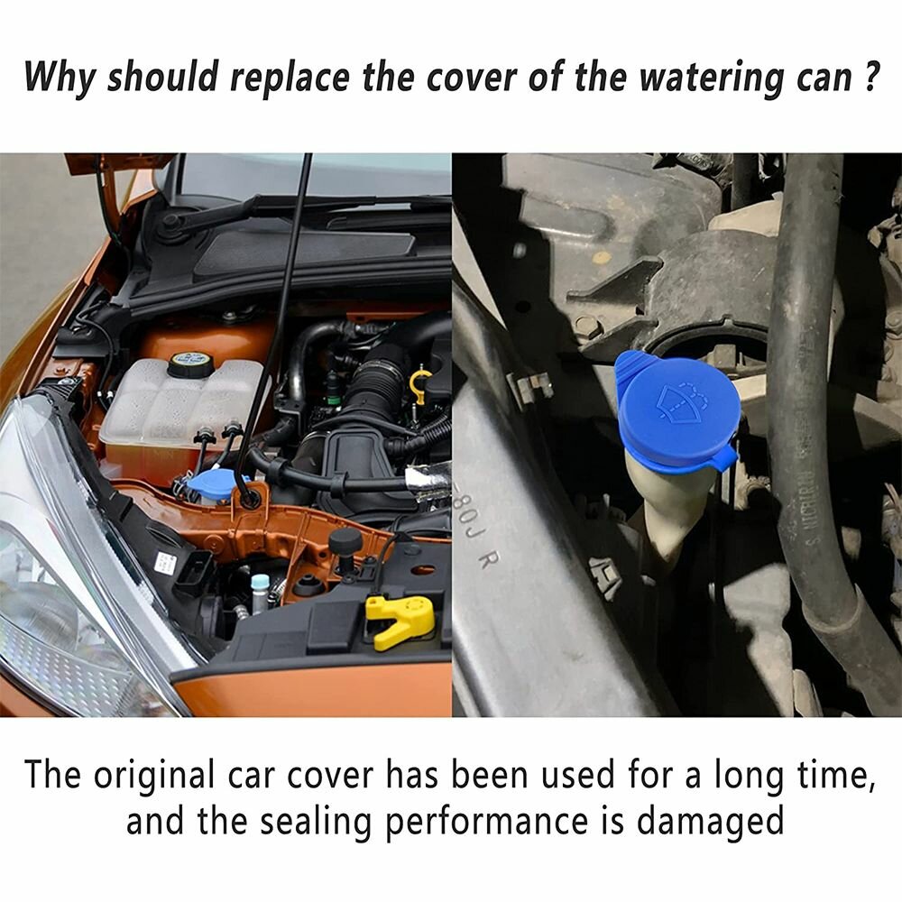 1шт Крышка Бачка для Жидкости Стеклоочистителя Лобового стекла Для Ford Focus 2012-2018