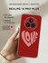 Чехол на Realme 14 Pro+ / Реалми 14 Про+ с принтом "Love heart 1 - 14 февраля"