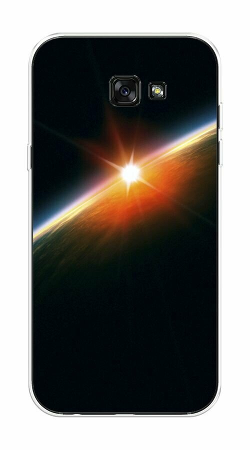 Чехол на Samsung Galaxy A7 2017 / Самсунг Галакси А7 2017 с принтом "Космос 9"