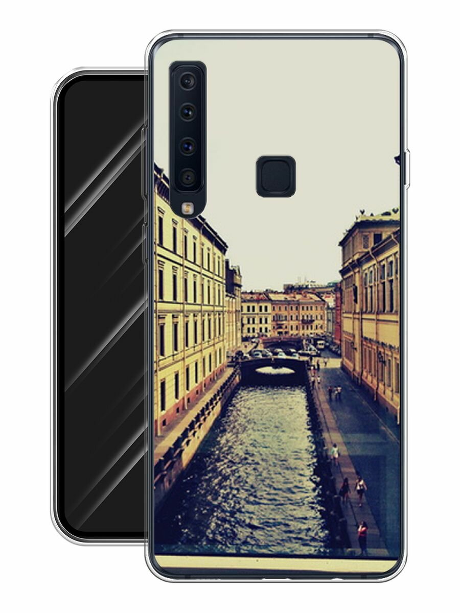 Чехол на Samsung Galaxy A9 2018 / Самсунг Галакси А9 2018 с принтом "Санкт-Петербург" — фото 1