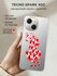 Чехол на Tecno Spark 40C / Текно Спарк 40C с принтом "Heart panther 2 - 14 февра...