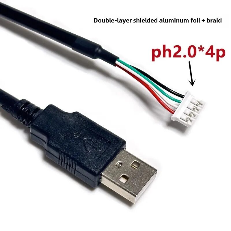 USB кабель для материнской платы USB to PH2.0 4P, 0.6m