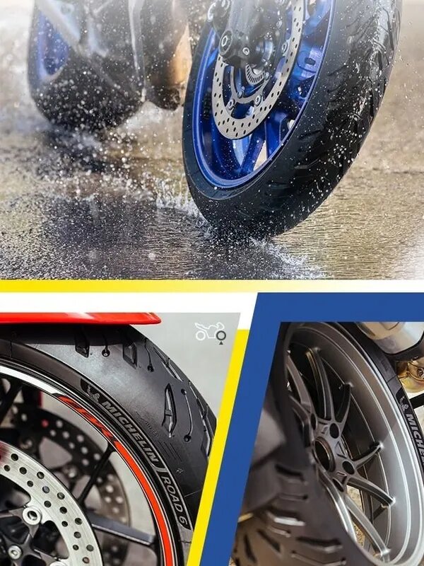 MICHELIN Road 6 Мотошины 170/60 R17 72 W Rear