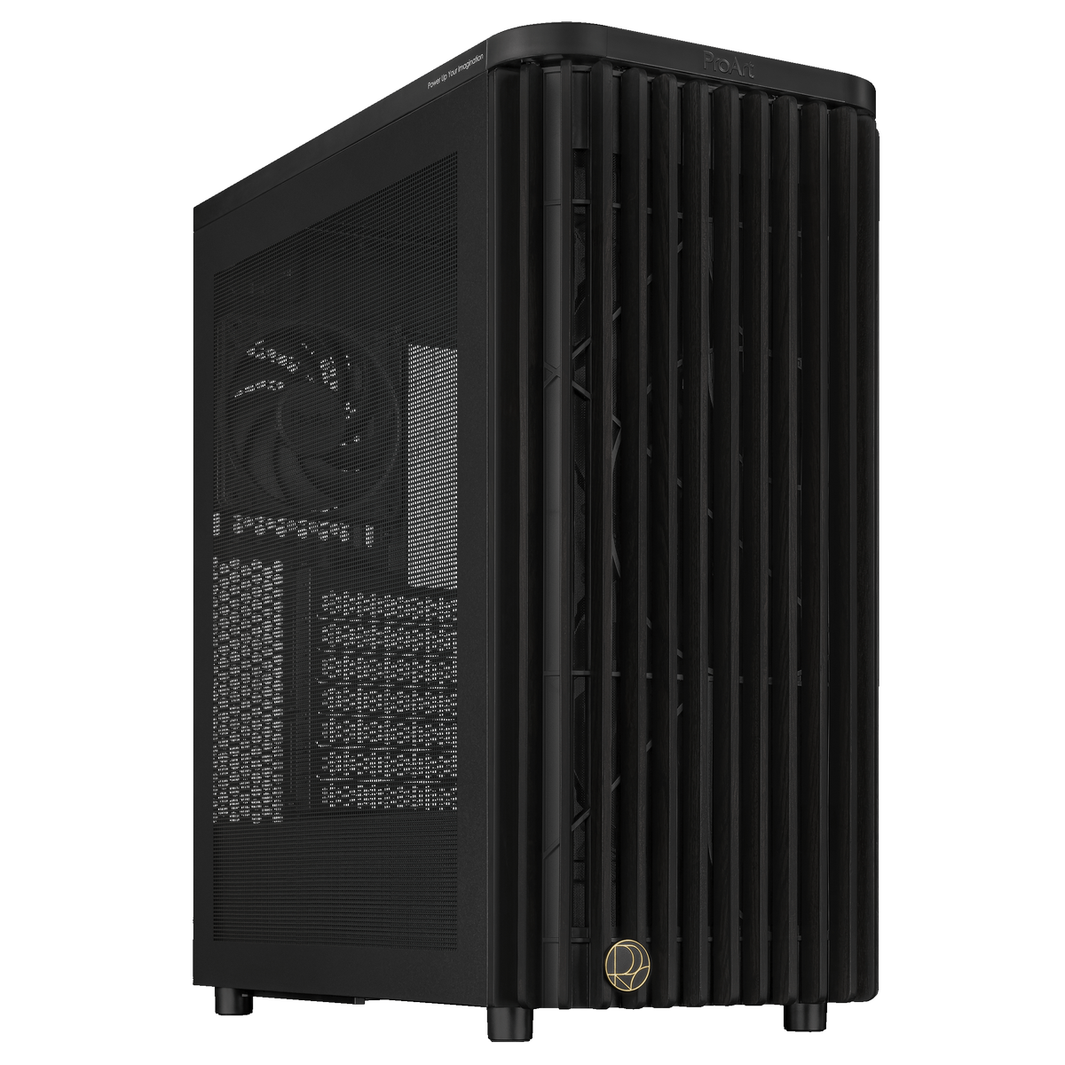 Корпус для ПК ASUS PROART PA401 WOOD MESH PWM BLACK уц-2-4