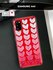 Чехол на Samsung Galaxy A41 / Самсунг Галакси А41 с принтом "Градиент из сердече...