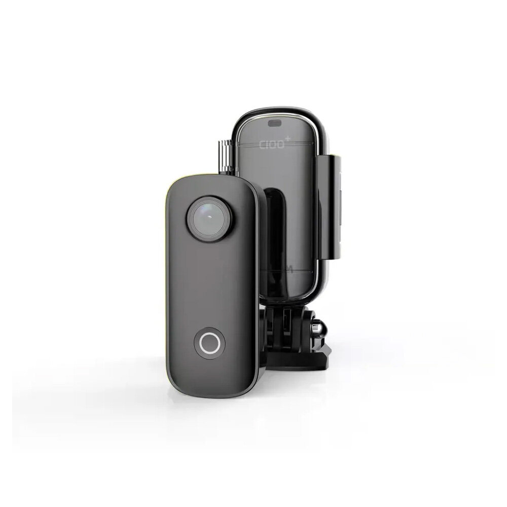 SJCAM Экшн-камера C100+, черно-серый