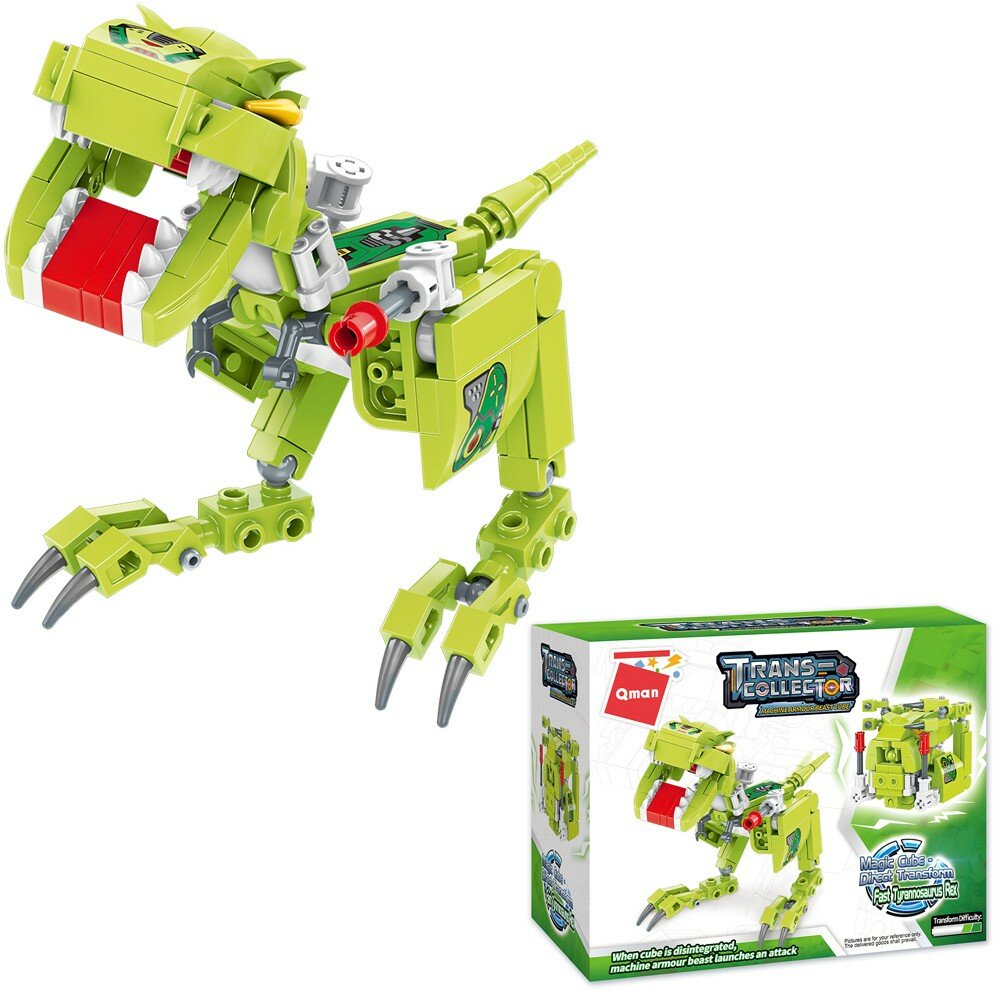 Конструктор 41203 QMAN Динозавр в кор.