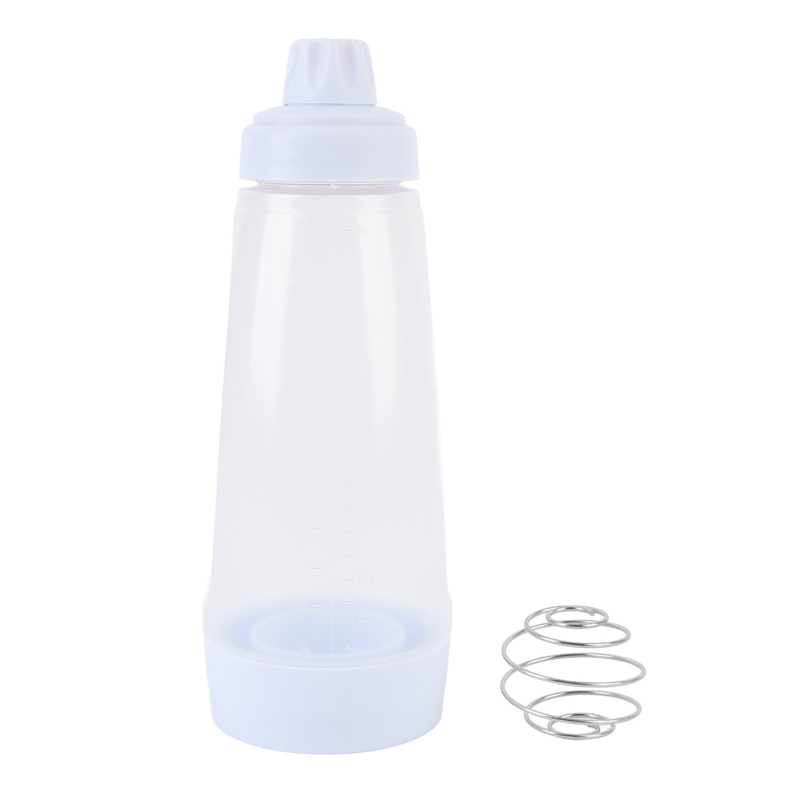 Миксер для теста для блинов, бутылка-диспенсер с шариком для смешивания, венчиком, кухонным шейкером, инструментом для выпечки 1000 мл