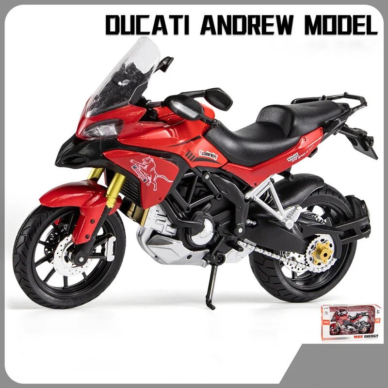 Маisto Ducati MTS Enduro модель мотоцикла 1/12 Красный, Red with box