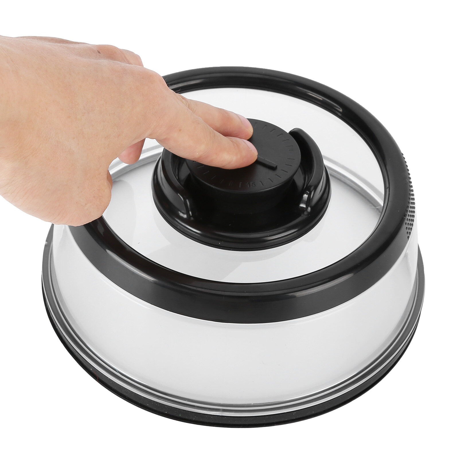 Крышка для вакуумного упаковщика пищевых продуктов с пленкой, сохраняющей свежесть, для домашней кухни (черный)
