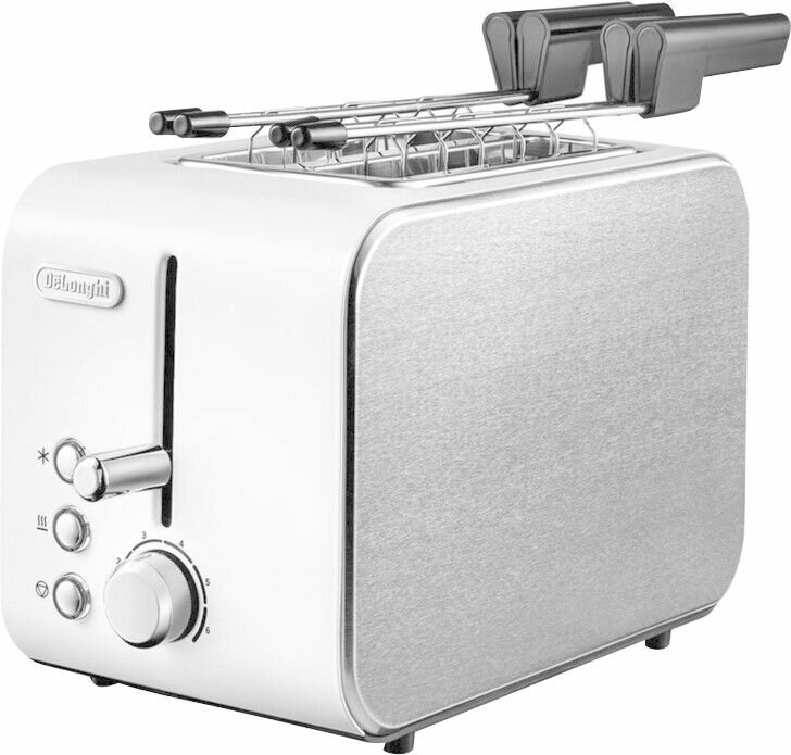 DeLonghi Тостер CTX2203. W 550 Вт тостов - 2, белый