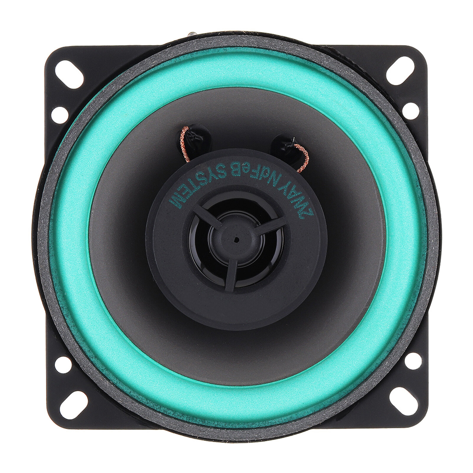 4-Дюймовый 100 Вт Универсальный Автомобильный HiFi Коаксиальный Динамик Двери Автомобиля Авто Аудио Музыка Стерео Полный Диапазон Частот Громкоговоритель