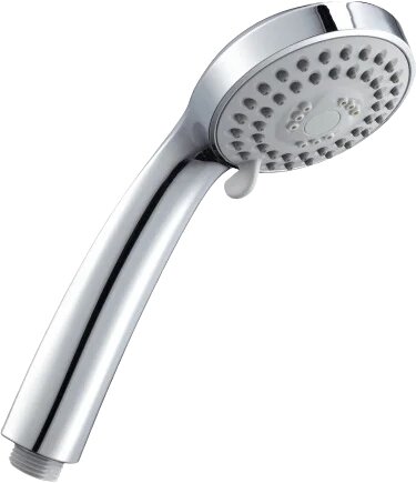 Душевая лейка Lemark LM0223C 3 режима, лейка для душа, хром, серая, глянцевая, круглая