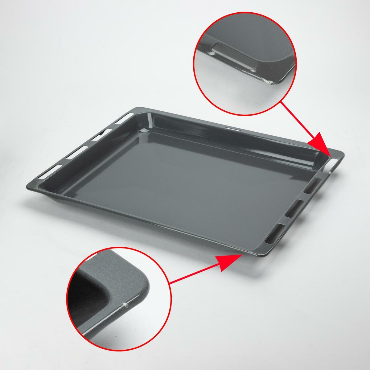 Универсальный эмалированный противень Bosch 742586 (уцененный товар)