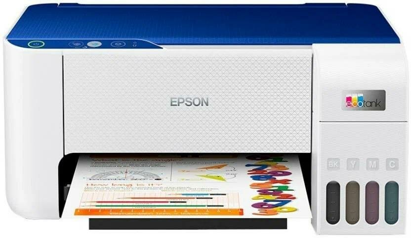 МФУ струйный EPSON L3215, белый