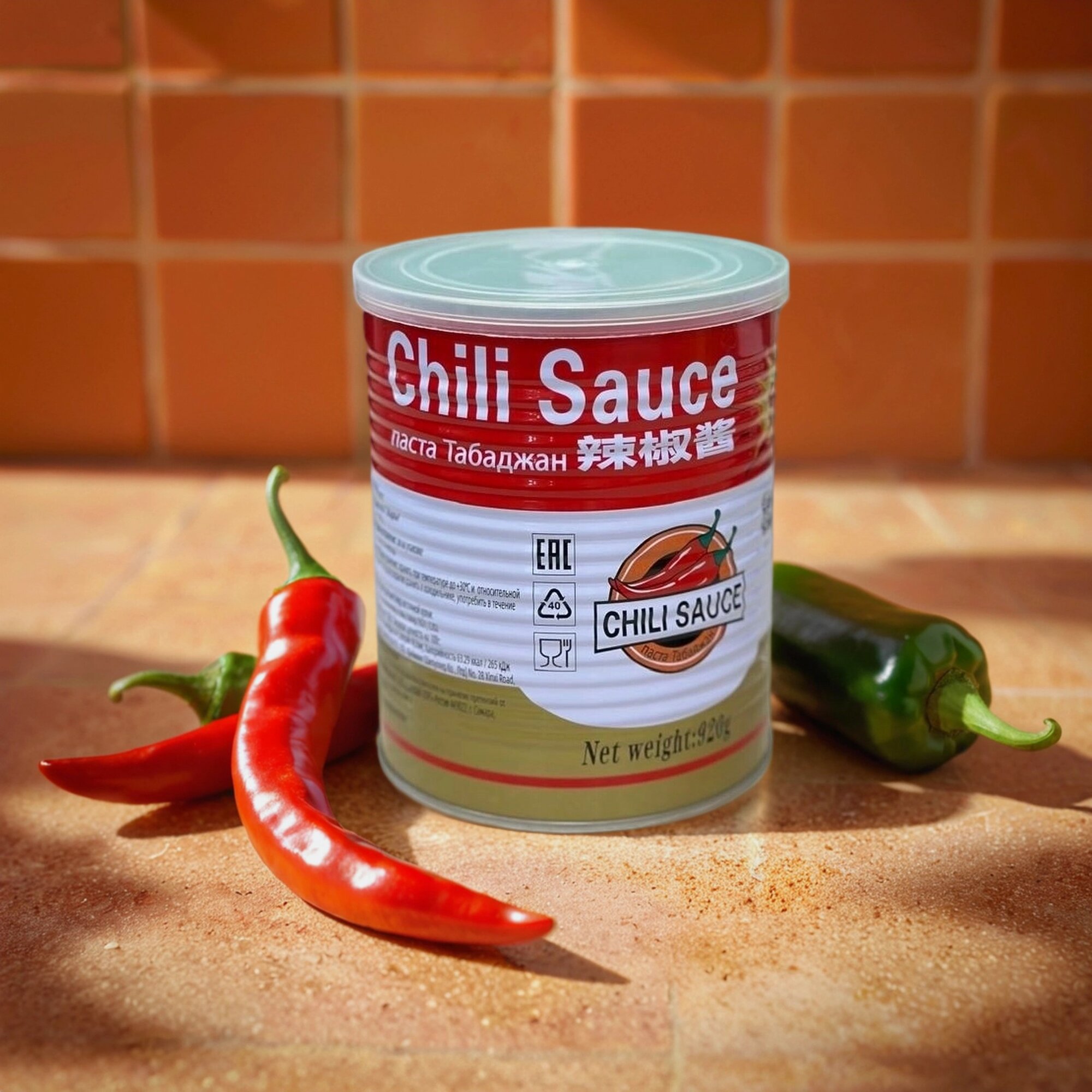 Паста Табаджан Kaminary, острая, для разных кухонь мира, банка 920г