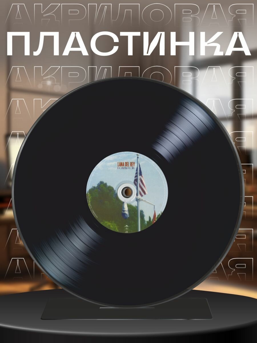 Пластинка интерьерная акриловая Lana Del Rey