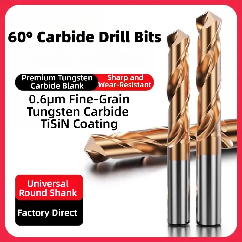 Спиральное сверло TGGJ 60°, 2.7mm, вольфрам