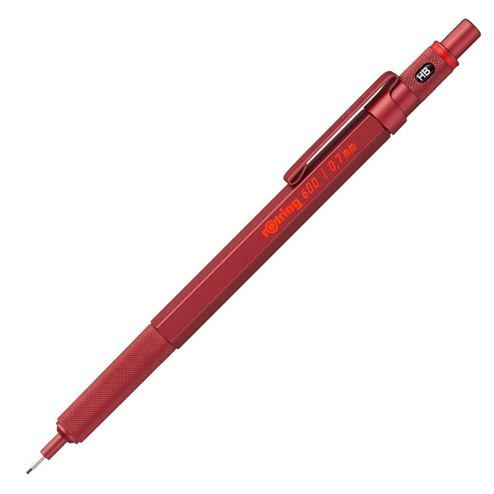 Карандаш механический Rotring 600 с грифелем 0.7мм красный (2114265)