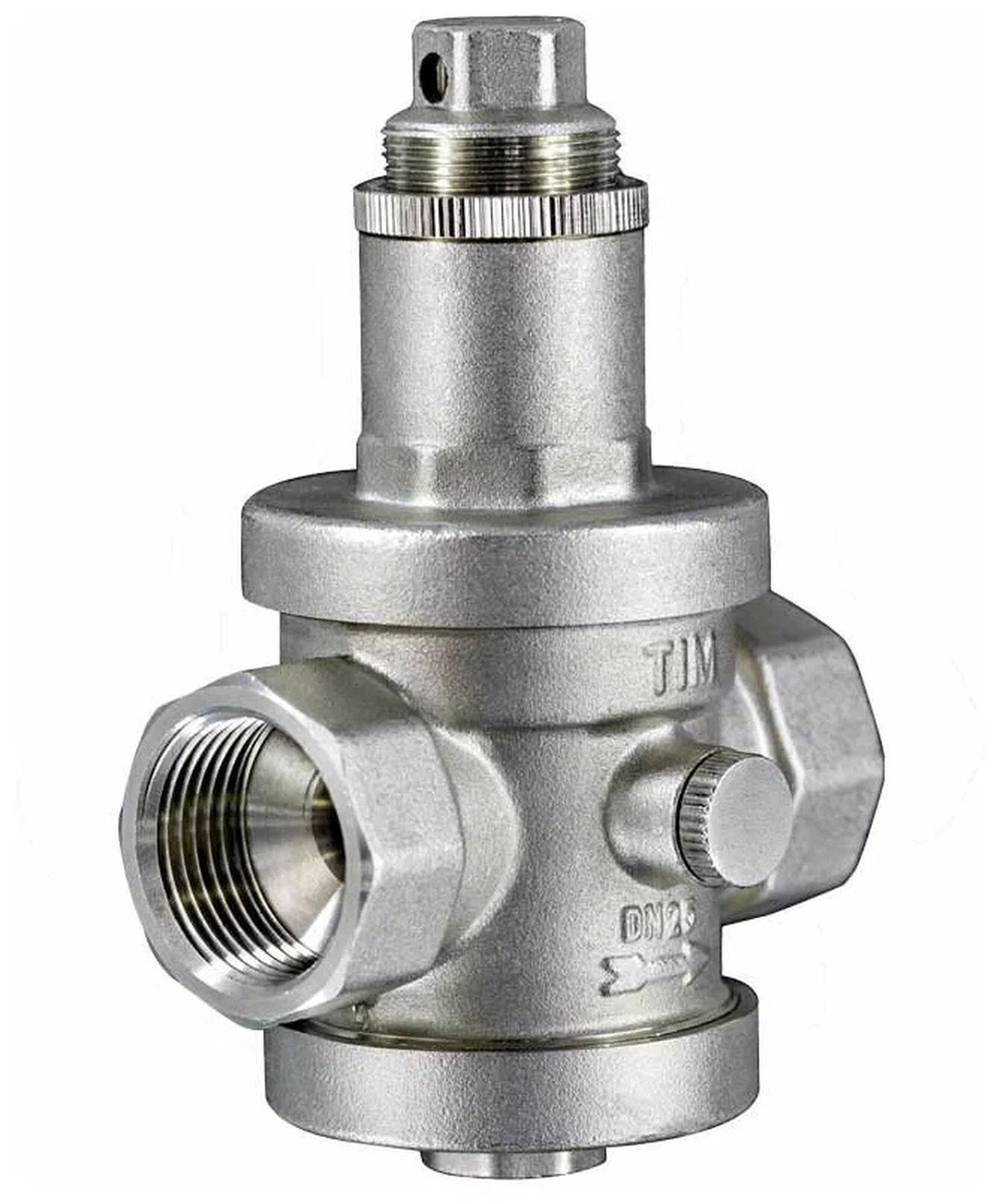 Редуктор давления муфтовый Tim, 1" (Ду 25), ВР/ВР, для водоснабжения