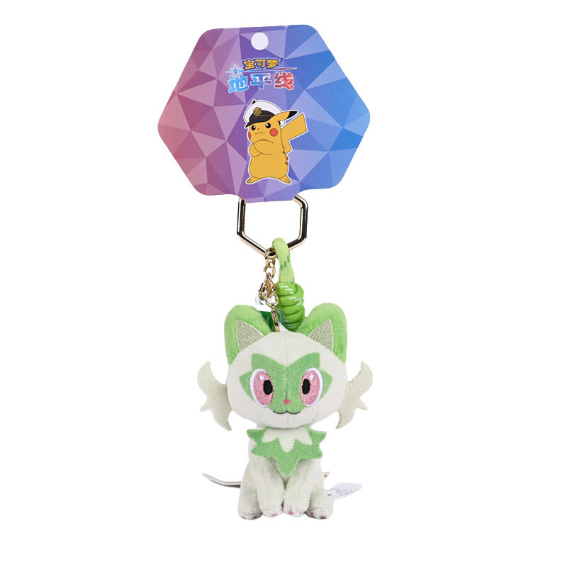 Брелок с покемонами, плюшевая игрушка Пикачу, плюшевая игрушка Иви, брелок для рюкзака, аксессуар для сумки, брелок для ключей, кукла