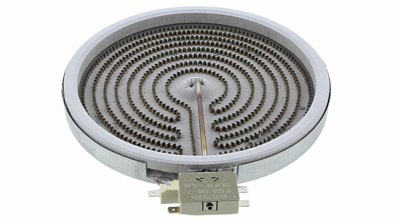 Конфорка к варочной панели, плите Zanussi Занусси 10.51111.044, 3740637214, 3740637016, 8996613335257 (60.25172.034, 2300W, D 230мм). Товар уцененный