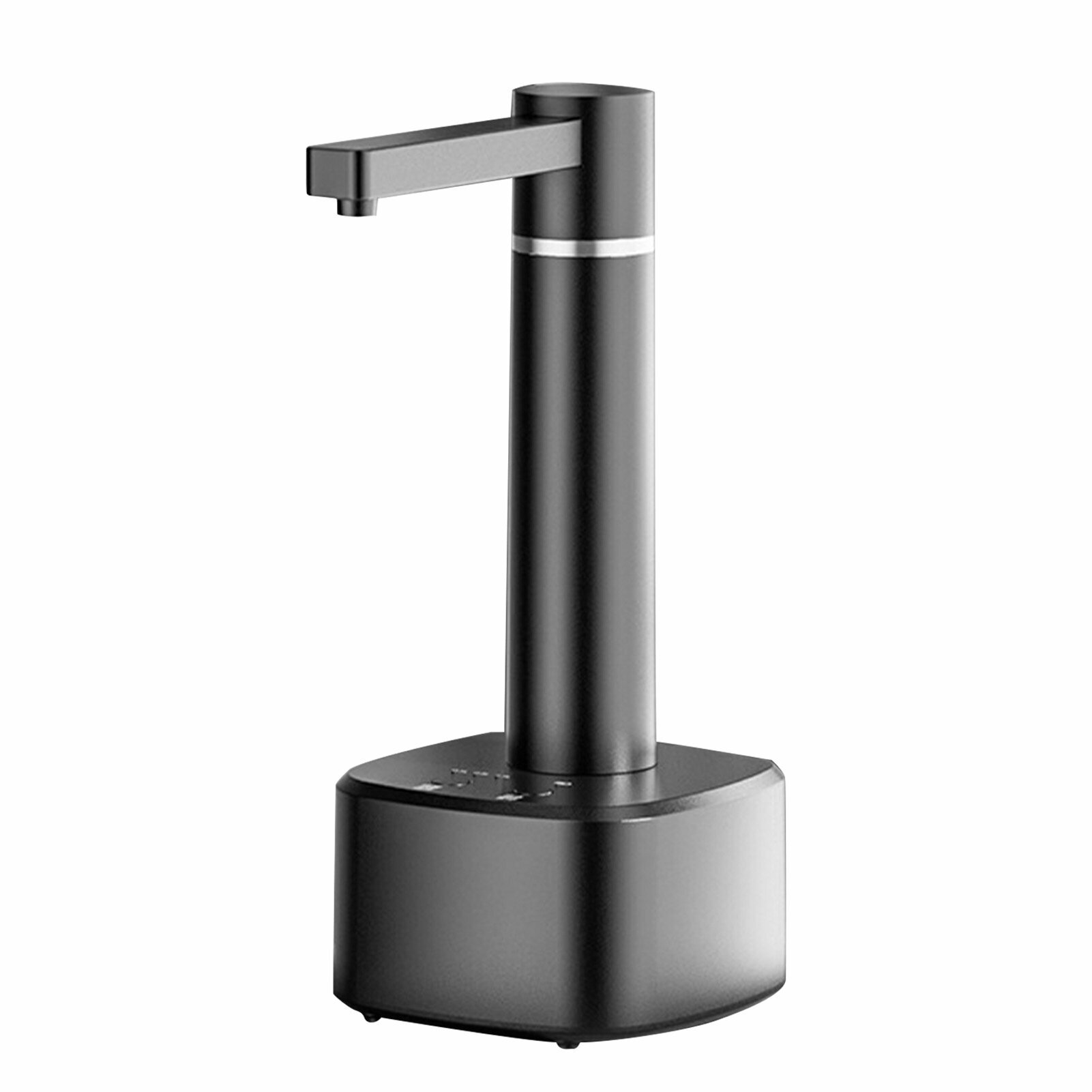 Автоматическая питьевая бутылка для бутылки насоса Компактный легкий умный высокоэффективный электрический дозатор воды для дома черный