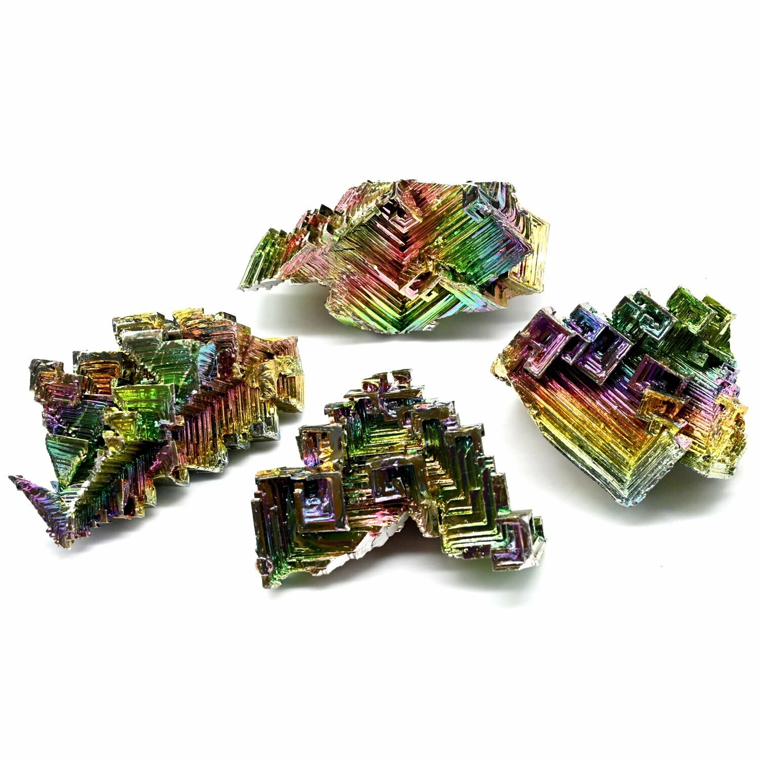 Висмут радужный 52*45*38мм, 90-99г .