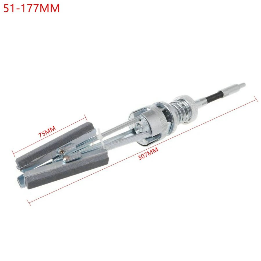 Хонинговальный инструмент, тормозной поршневой цилиндр для автомобильного двигателя Hone, гибкий вал, трехкулачковый цилиндрический шлифовальный станок для автомобиля, грузовика 51-177MM