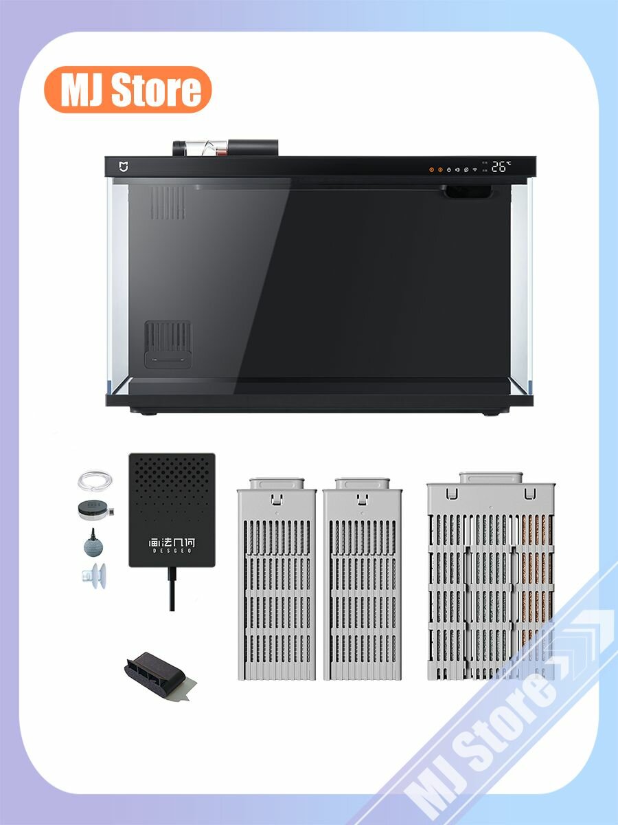 Умный аквариум Xiaomi Mijia Smart Fish Tank MYG100 , комбинаторика 1