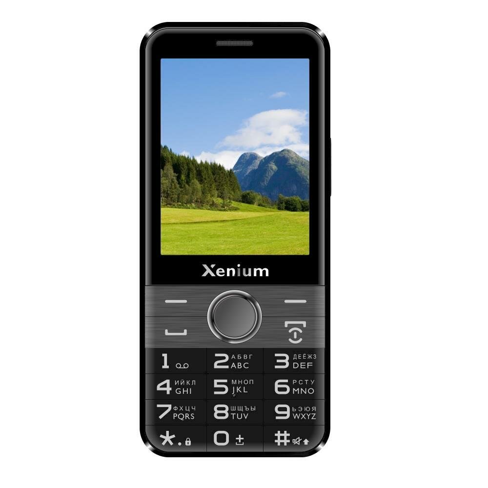 Мобильный телефон XENIUM X800 черный