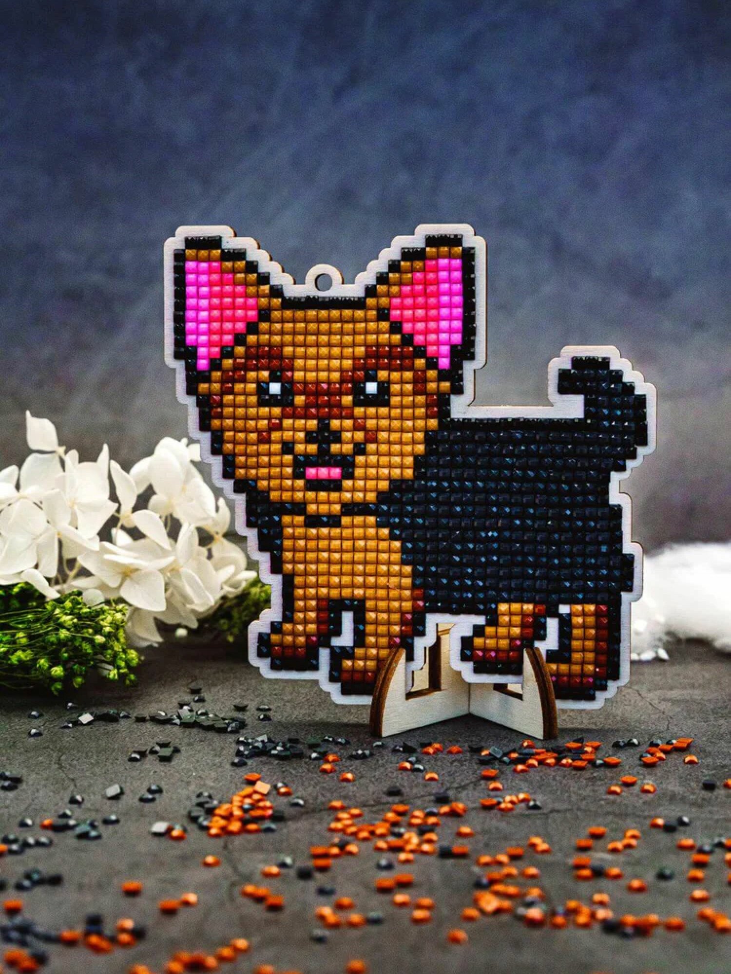 Алмазная мозаика для детей Собака