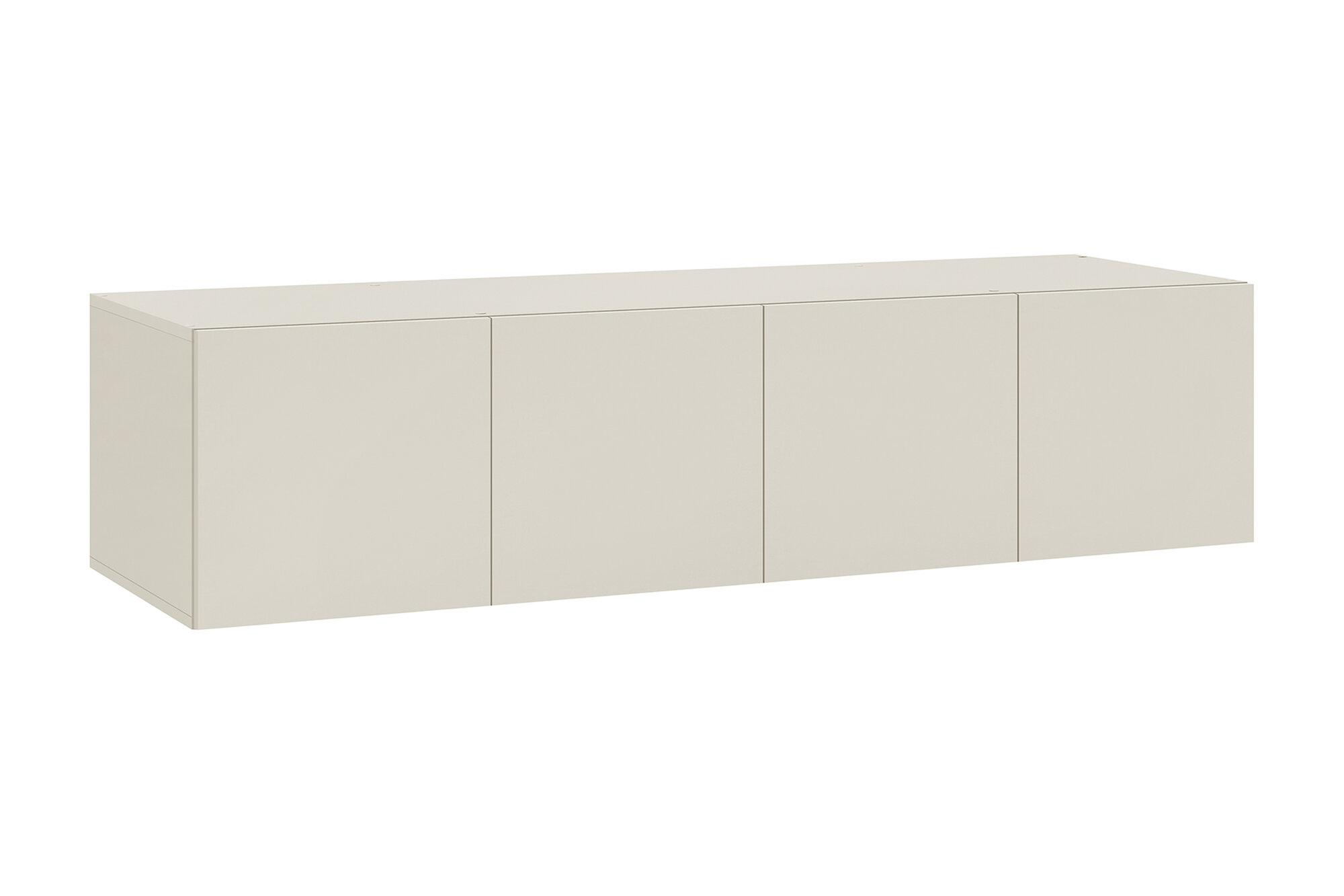 Антресоль на шкаф Нонтон Тивина, 160x50x38 см, 4 дверцы, меланж