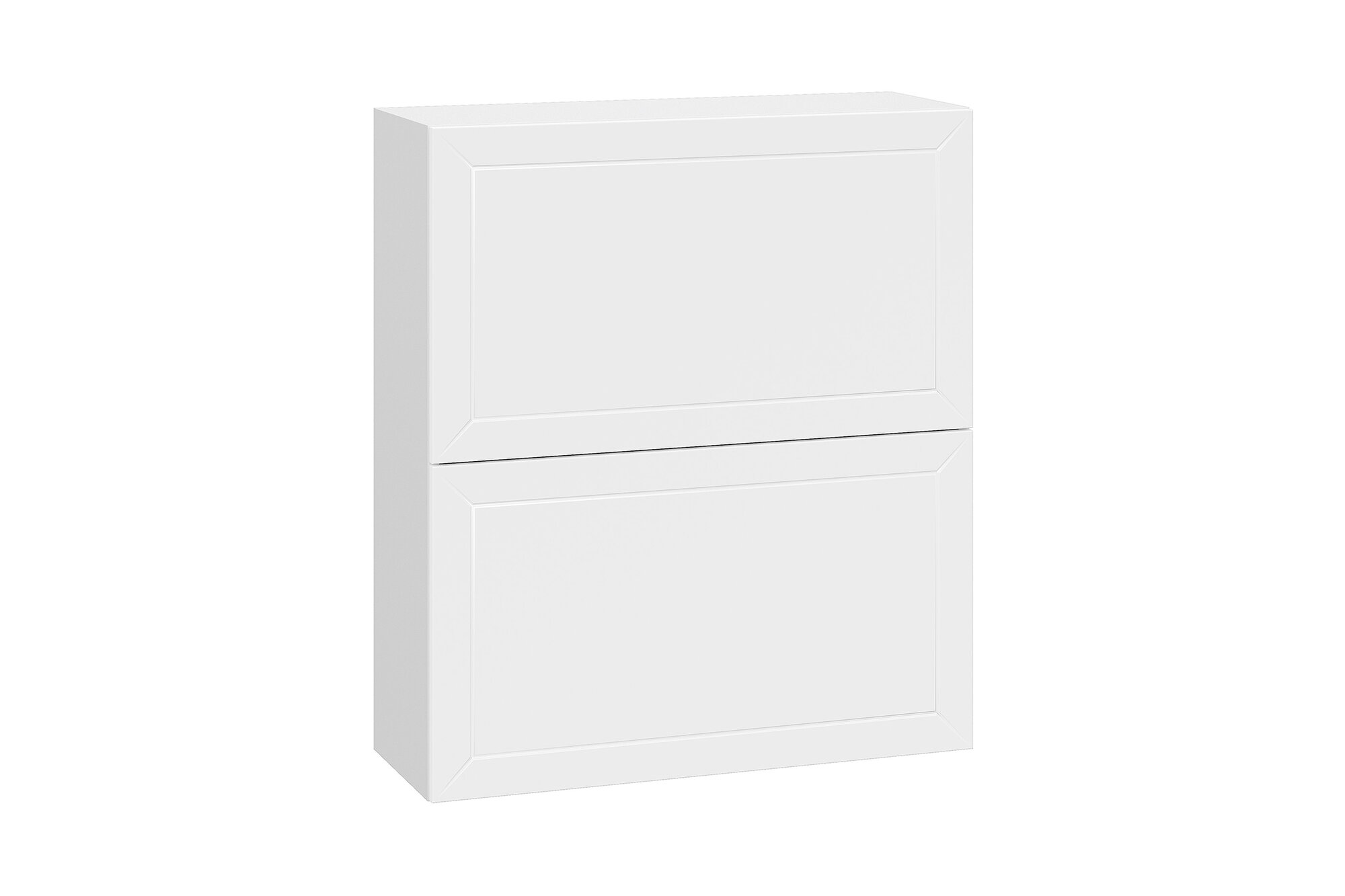 Кухонный модуль навесной барный Нонтон Лаорна, 80x29x91 см, белый / лунный бархат