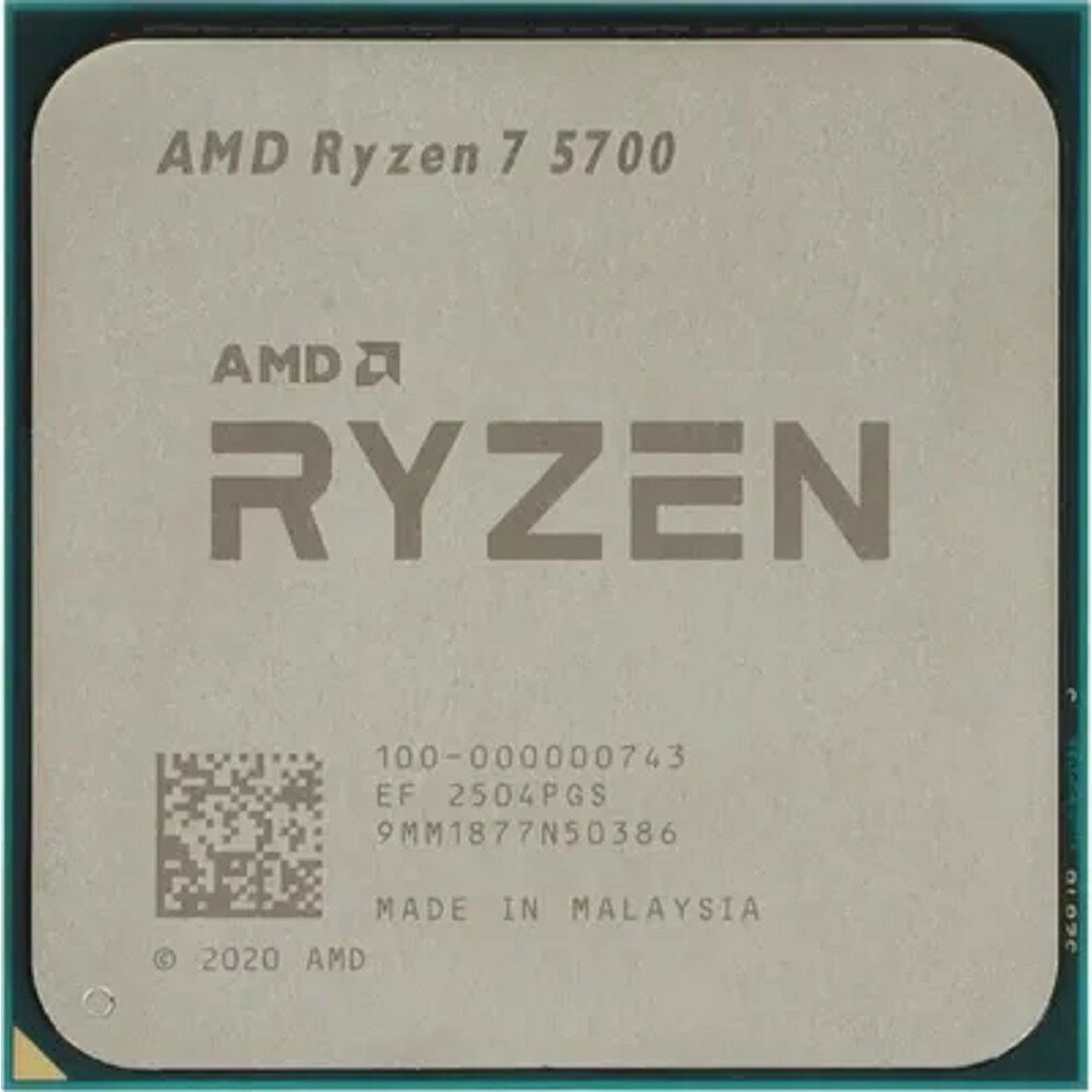 Amd Процессор CPU Ryzen 7 5700 OEM 100-000000743