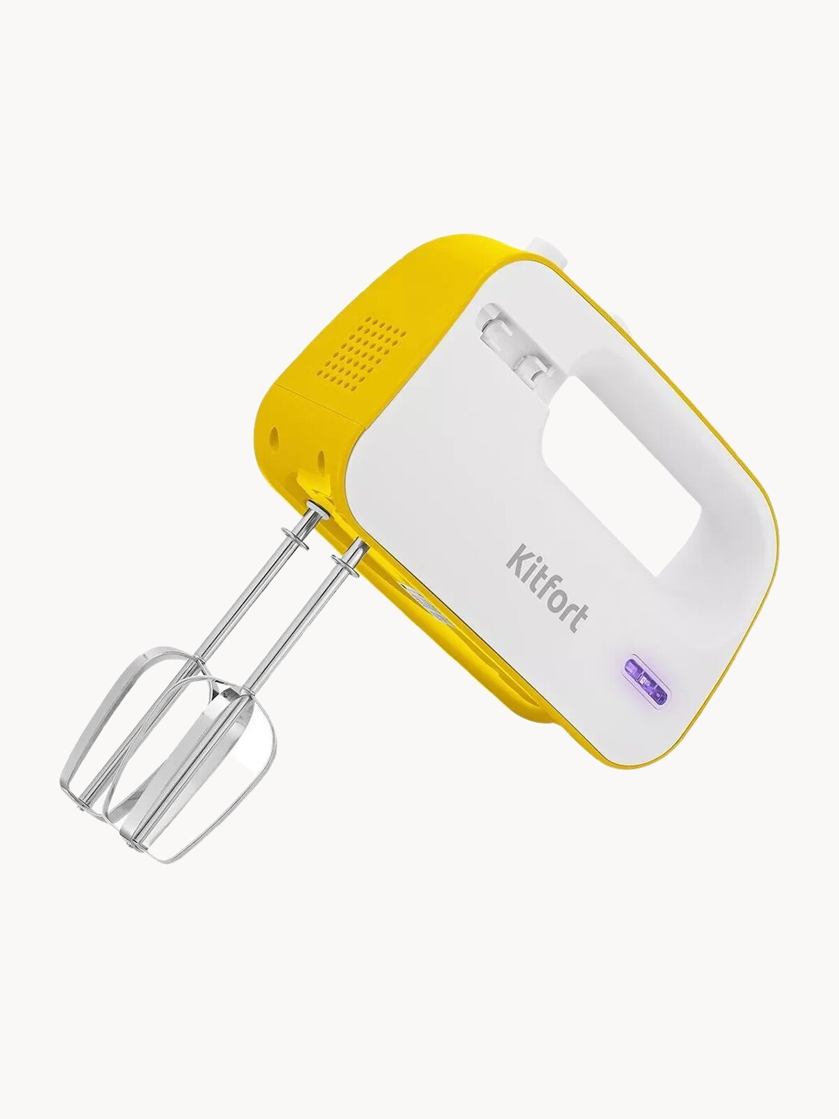 Беспроводной миксер Kitfort КТ-3418-3 бело-желтый