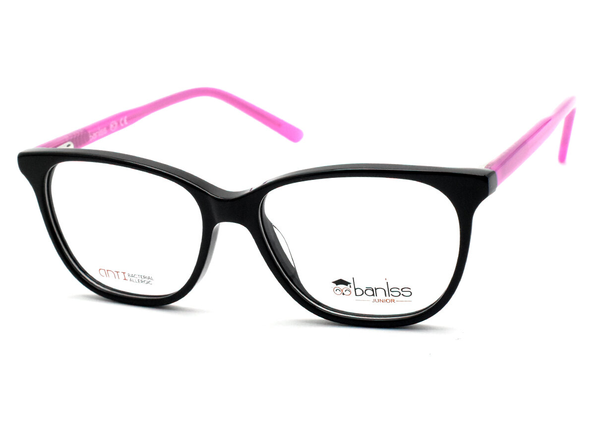 Оправа для очков BANISS BY5006 C01 пол Детские форма оправы Вайфарер (Wayfarer) цвет оправы Чёрный