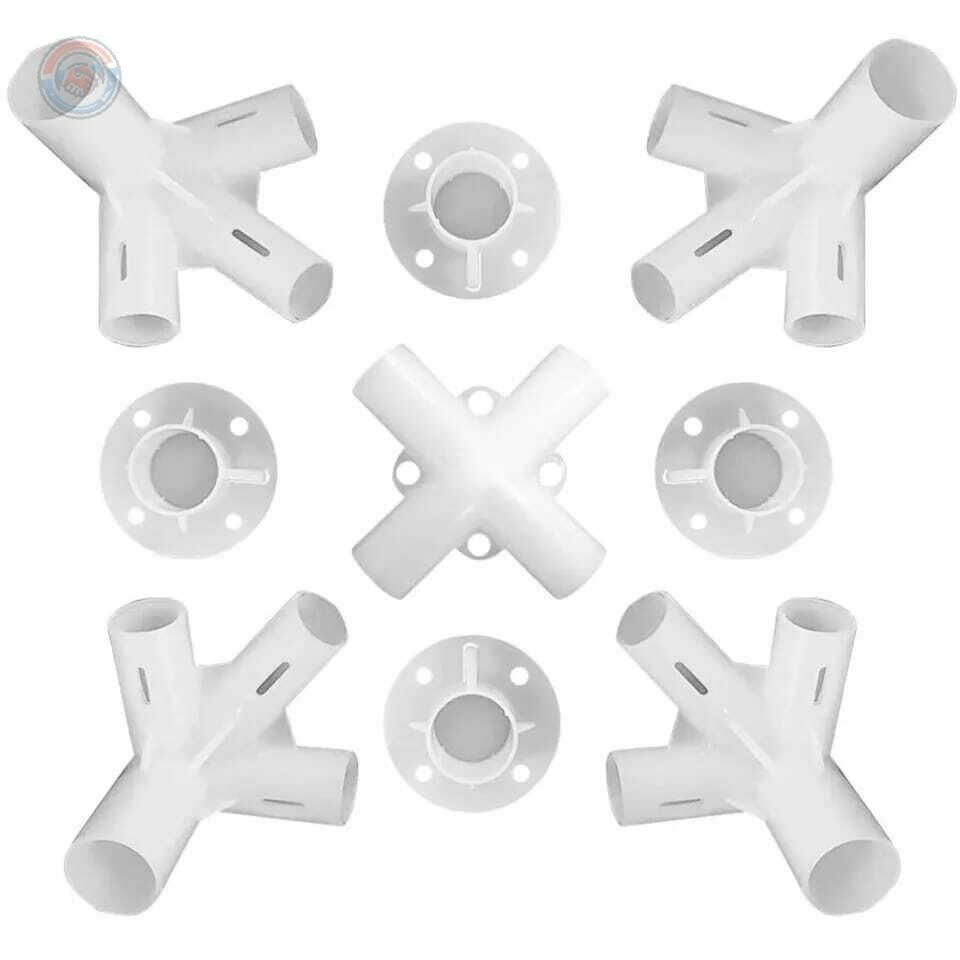 Ремонтный набор для палаток, угловые и центральные соединители из прочного PP пластика, универсальные крепежи для кемпинга и шатров