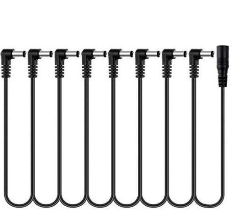 Совместим с BOSS Magic Tone, JOYO, одиночными педальными эффектами, специальным блоком питания 9В с регулировкой, 1-8