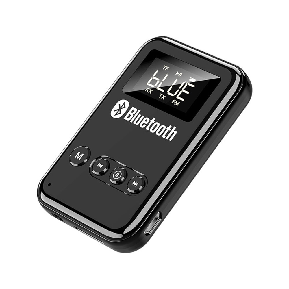 USB-передатчик и приемник Bluetooth 5.0 4 в 1 Беспроводной аудио 3,5 мм Aux автомобильный адаптер