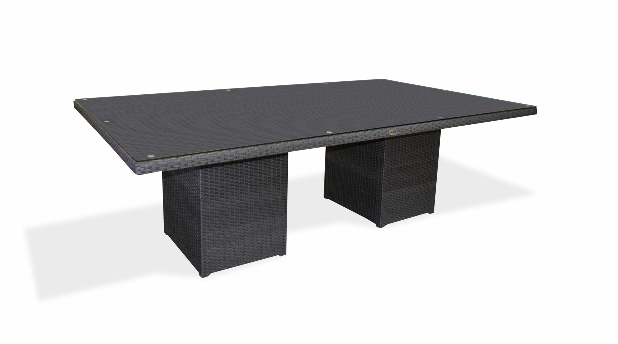 Стол из искусственного ротанга Сенегал, цвет венге, 230х120 см