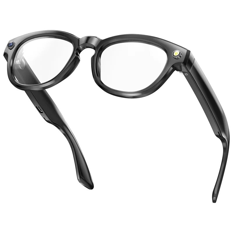 AI Smart Glasses with Camera GS380 HD Video Photos Bluetooth Call Headphones UV Protective Lenses for Outdoor Sports