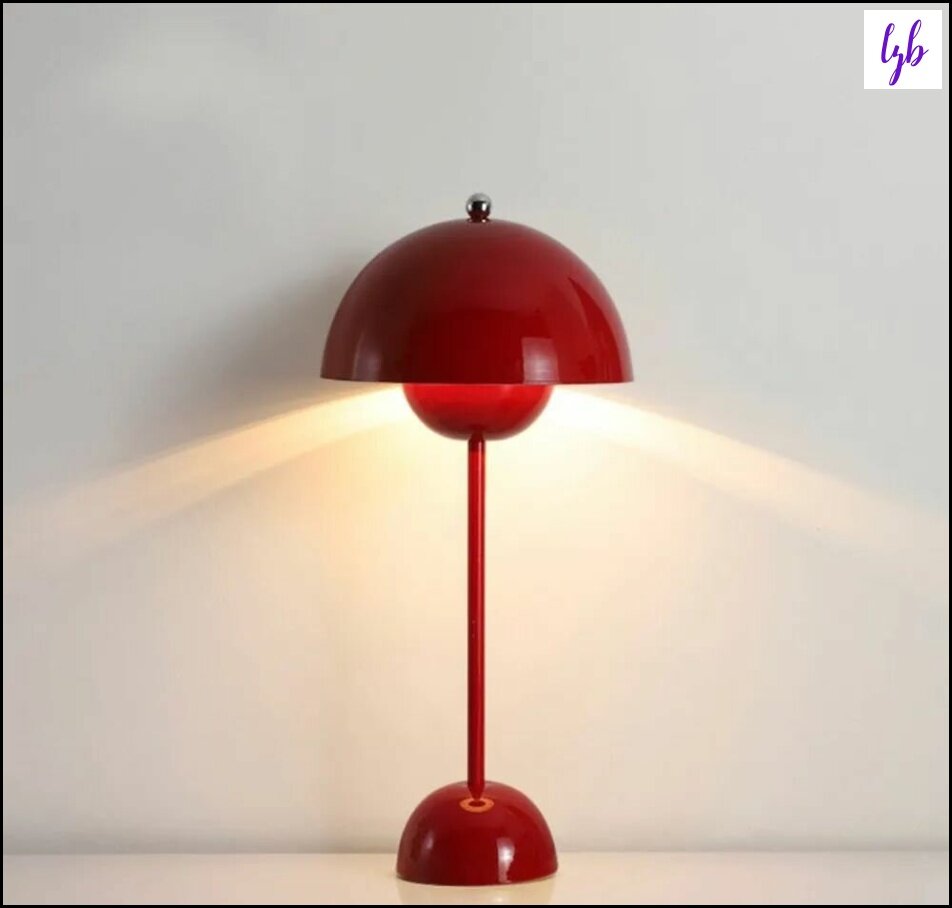 Эксклюзивный светильник Грибок с адаптером евро и сертификатом Ростест для прикроватного применения