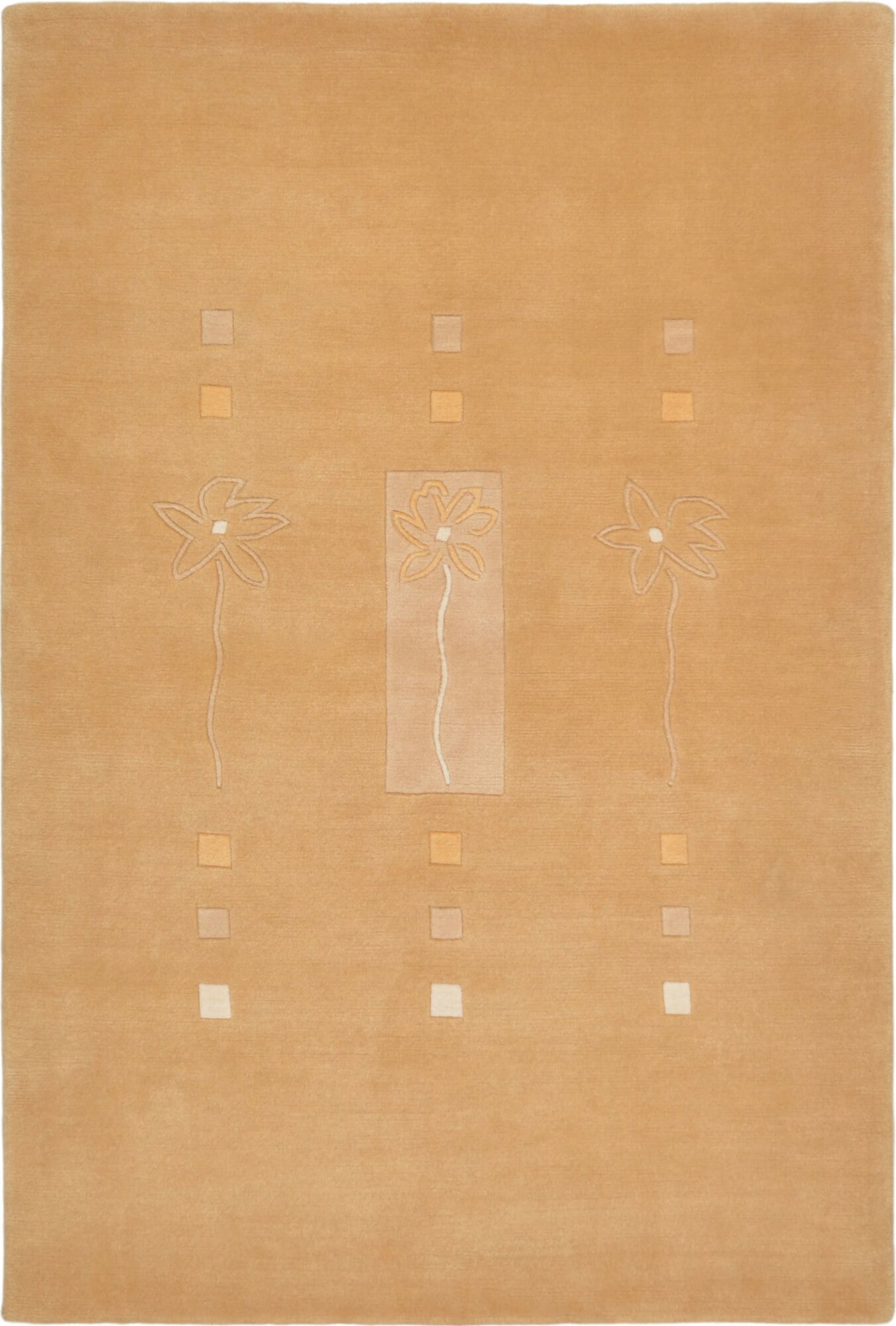 Непальский ковер ручной работы «Silent Buds», Himalaya Essence Collection, Размер: 125х183 см.