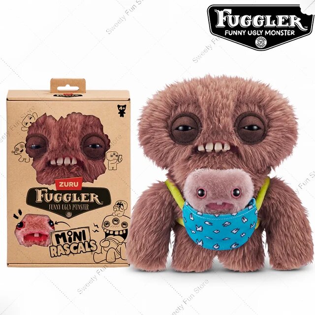 Аутентичная плюшевая игрушка "Уродливый монстр" из серии "Милый мини-монстр", плюшевая игрушка "Зубной монстр", подарочная кукла "Бэби Фуггер"