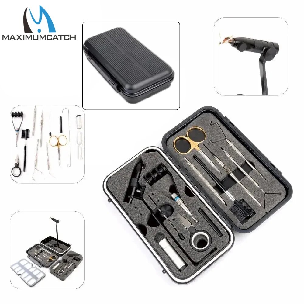 MAXIMUMCATCH Портативные тиски для вязания мух