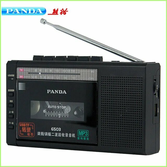 Портативное радио Tecsun PANDA 6503 черный