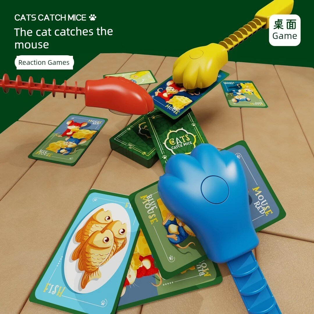 Настольная игра «Кошачья лапка» — развивающая карточная игра для детей старше 6 лет, способствующая развитию внимания и